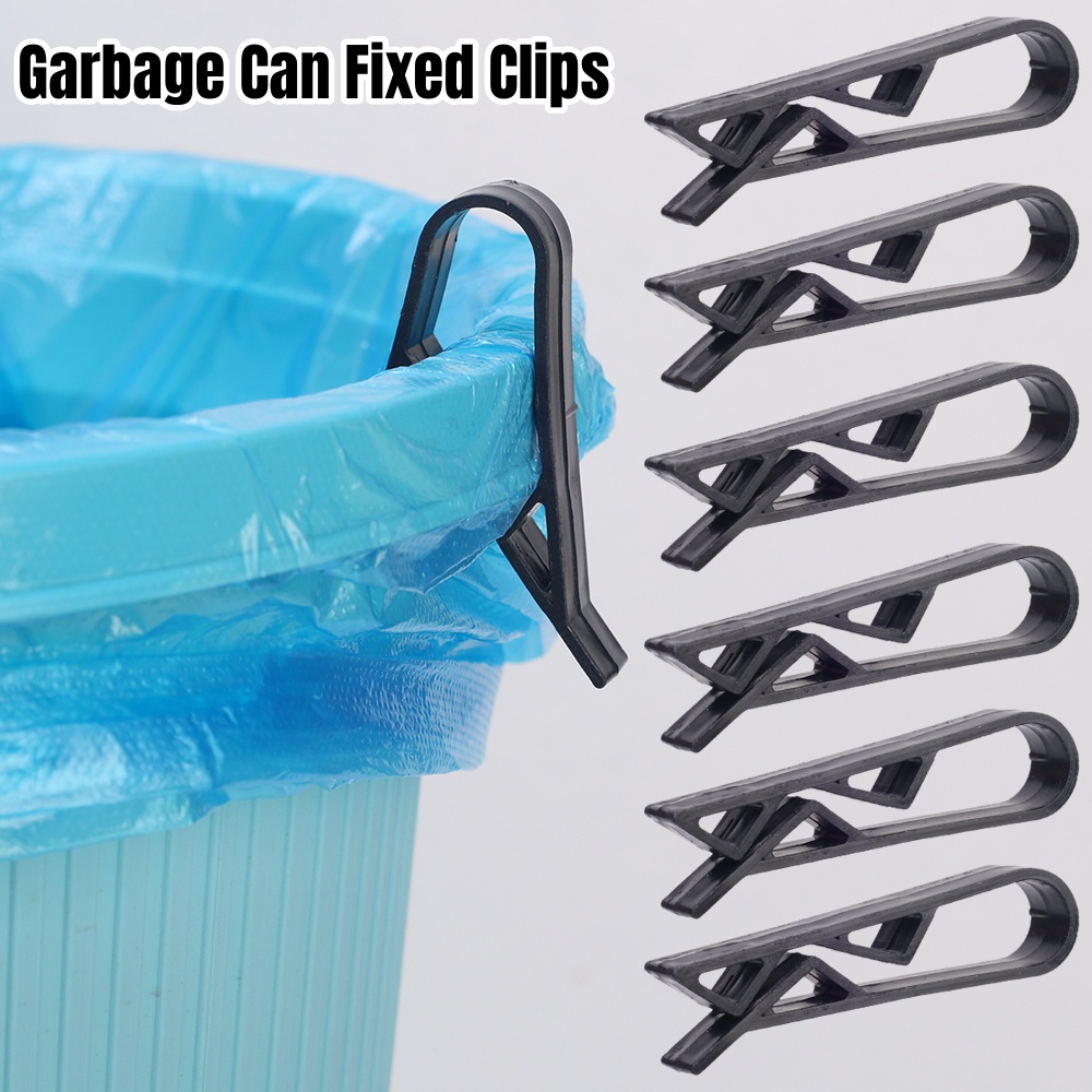 2/10Pcs Multifunction Garbage Bin Fixed Clips / Rubbish Bag Anti-Slip ...