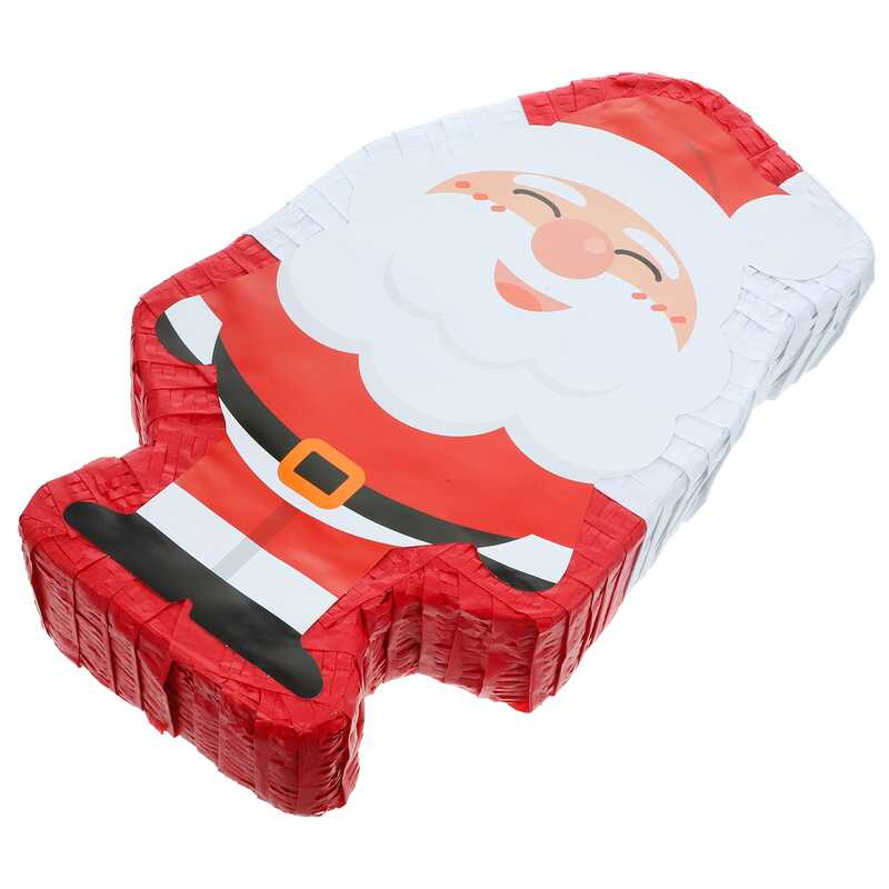 Santa Clause Shaped Christmas Party Pinata Decor Candy Filled Photo ...