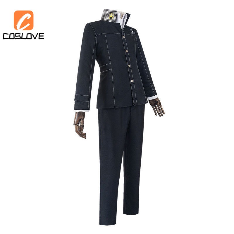 Persona 4 Golden Narukami Yu Cosplay Full Set Costume School Uniform ...