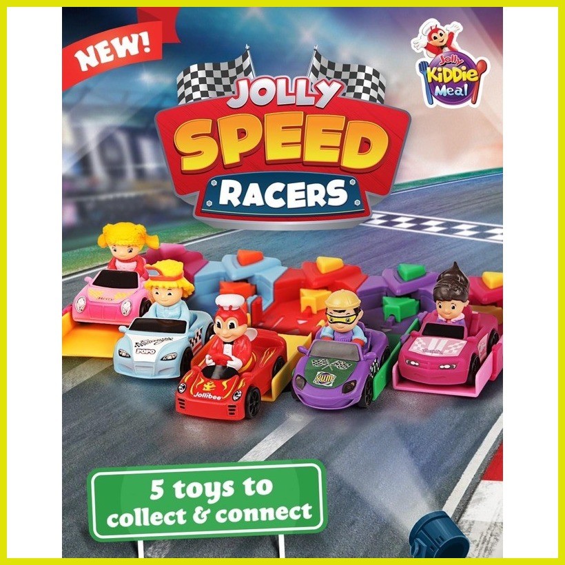 Jollibee Jolly Speed Racers Collectible Toys | Shopee Philippines