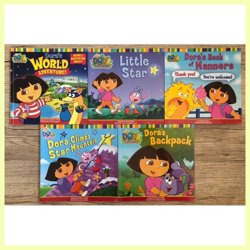 Assorted Dora the Explorer Picture Story Books (Childrens) | Shopee ...