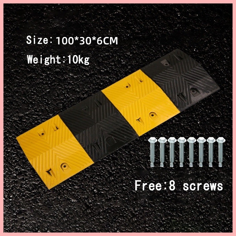 ♞Rubber Humps Speed Bump Speed Cable Protector cable ramp protector ...