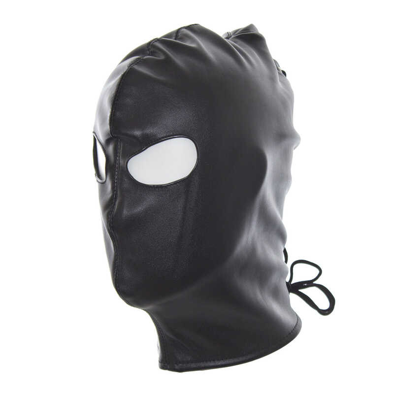 adult Alternative mask, female shackle, torture device, headgear, full ...