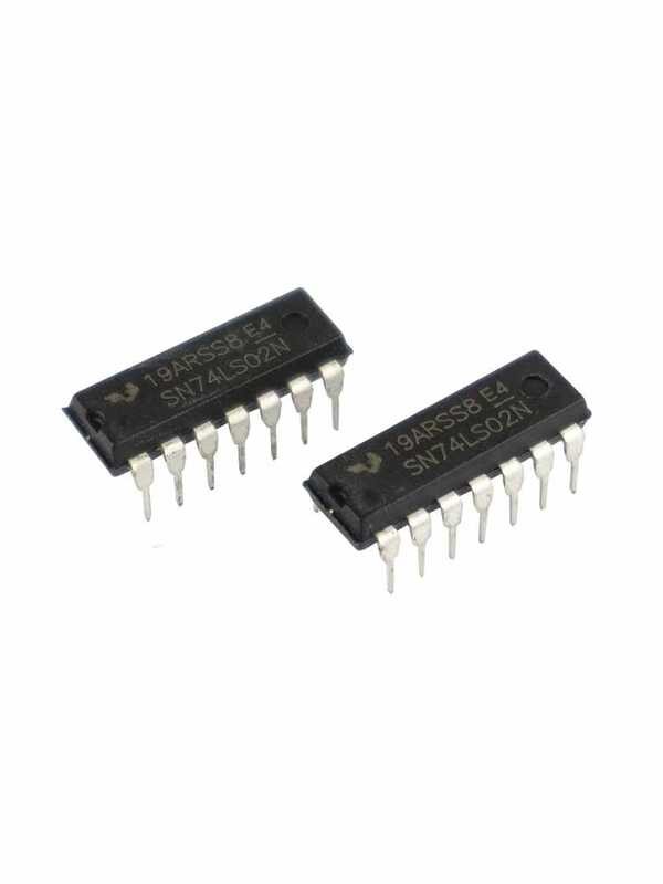 74LS02 direct insertion/SMT DIP14 SOP-14 input NOR gate chip logic circuit | Shopee Philippines