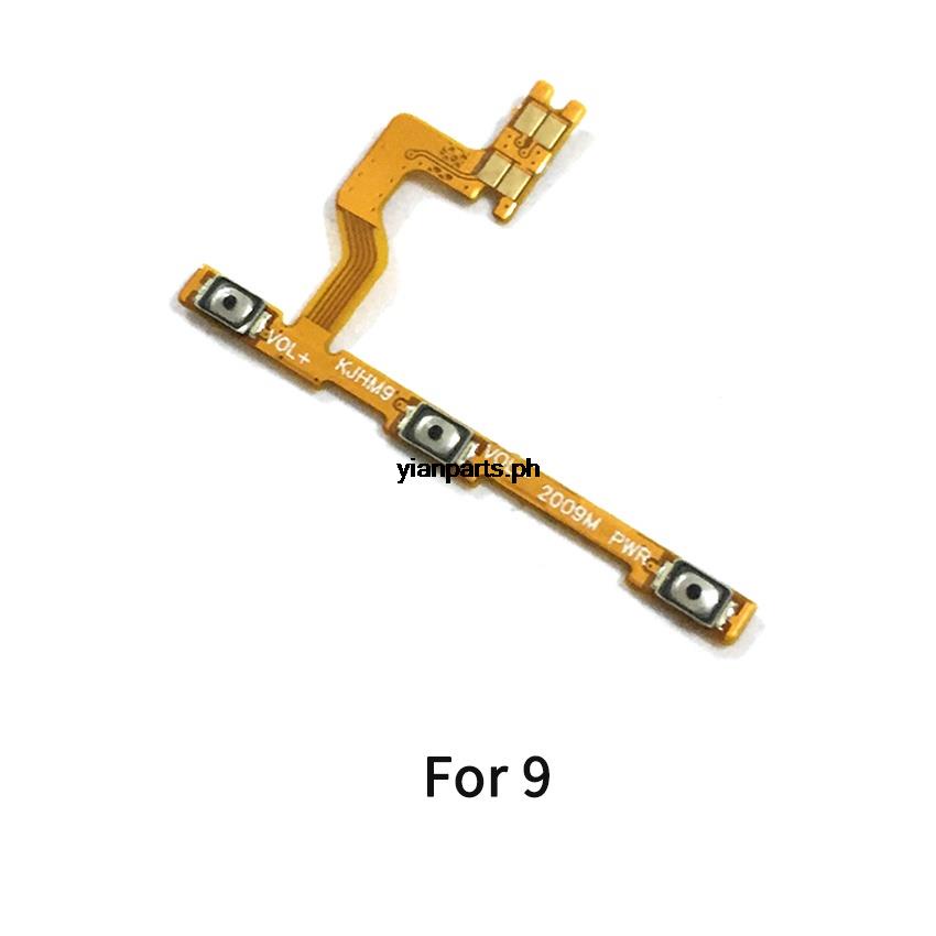 guoy- For Xiaomi Redmi 9 / 9A / 9C / 9T Power Volume Button Flex Cable ...