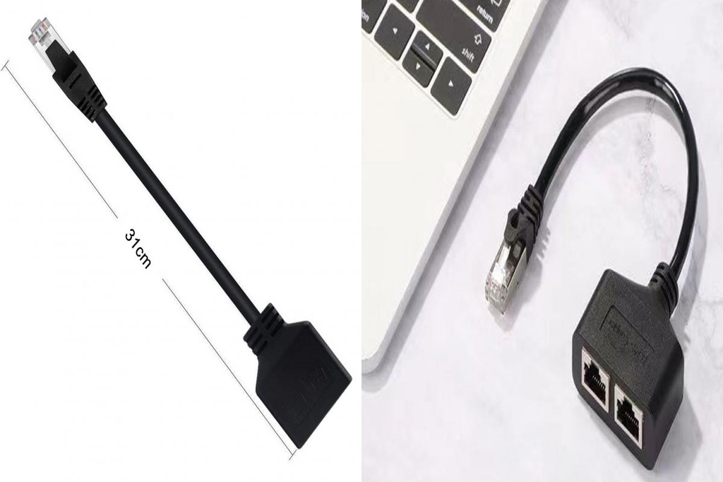mooncake| Universal Ethernet Splitter Network Cable Splitter High-speed ...