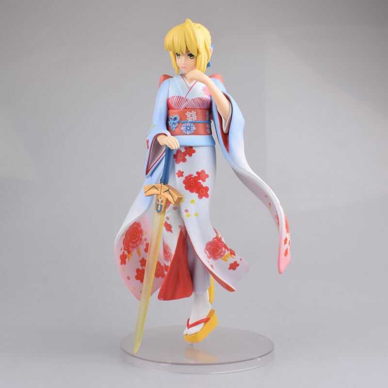Fate/Day Night Saber Kimono Dressed Up In Clear Saber Saber Handmade ...