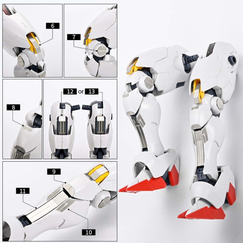 Model MXR001 Etching Metal Modified parts for FM 1/100 Gundam Aerial ...