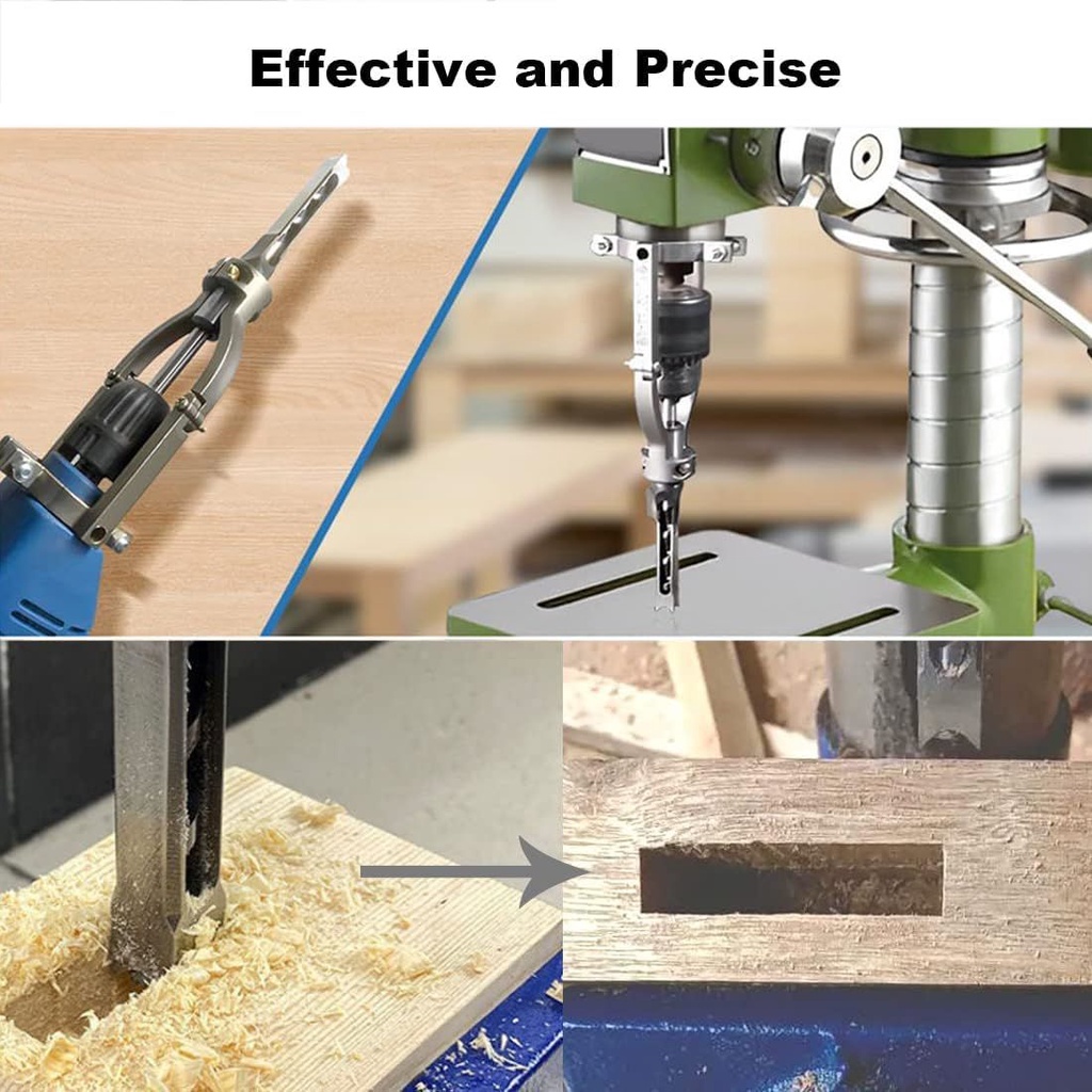 Square Hole Drill Bit Adapter for Bench Drill or Hand Drill Square Hole ...