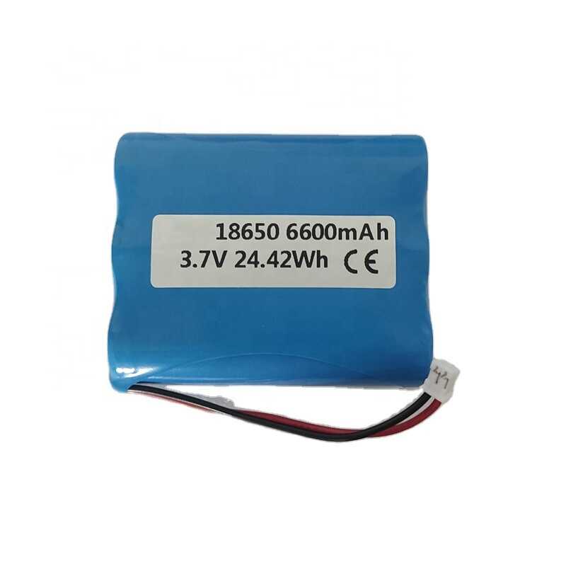Customized 3.7V 6600Mah 18650 3P Li-Ion Lithium Rechargeable Battery ...