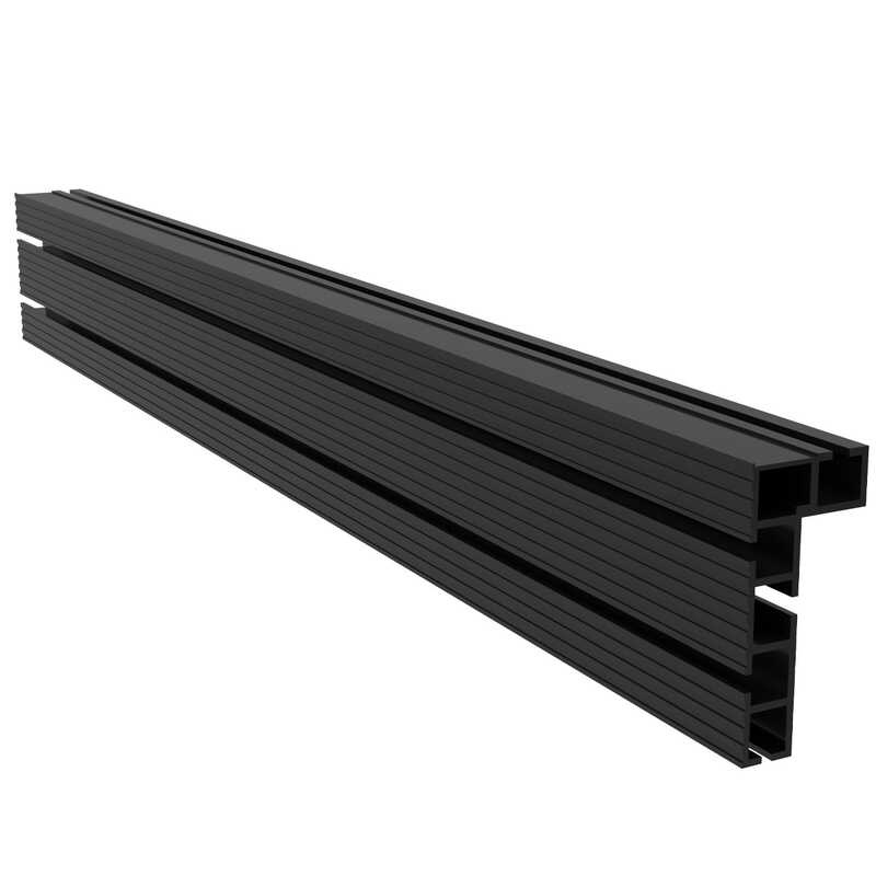 600/800mm Aluminium Profile Fence - T Track Slot Sliding Brackets ...