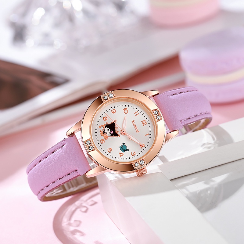 New Cartoon Sanrio My Melody Watch with Rose Gold Diamond Latest ...