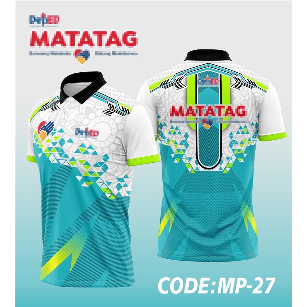 Quick Dry Full Sublimation Code Polo Shirt with logo customized badges ...