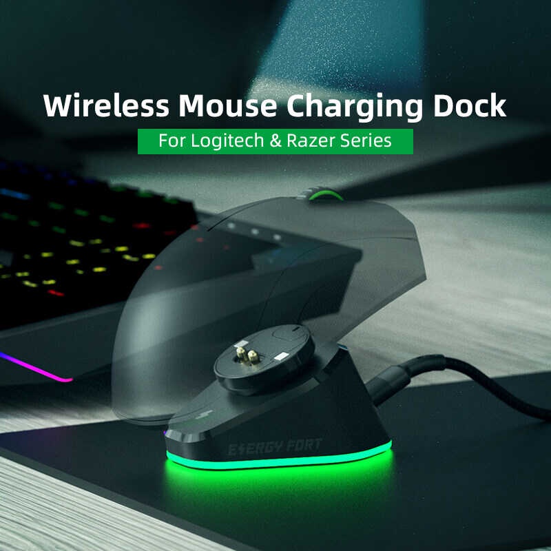 SIKAI Wireless Mouse Charger Para Sa Logitech G Pro X Superlight G502 ...