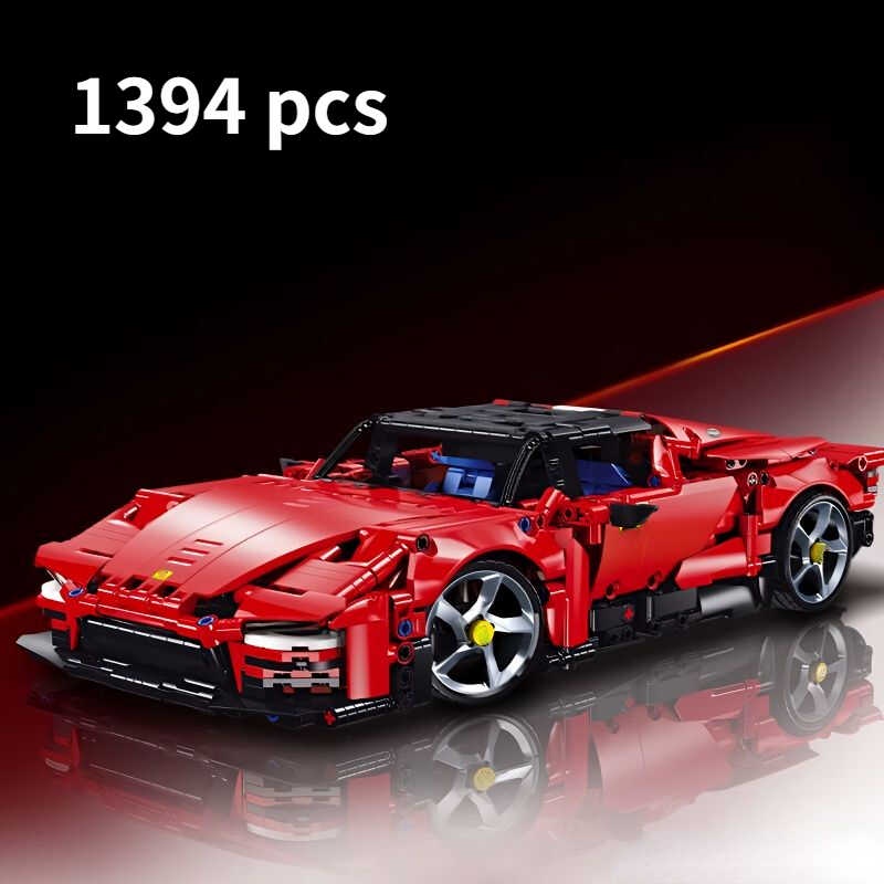 SKT Building Blocks Sp3488 Concept Sports Car Super Racing Building ...