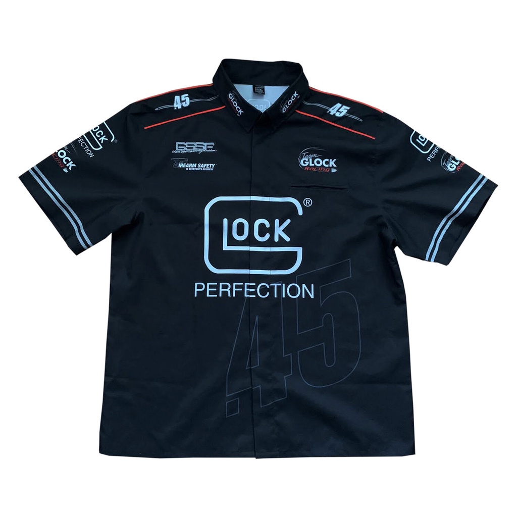Team Glock Perfection Jersey Polo Shirt Black Full Sublimation | Shopee ...