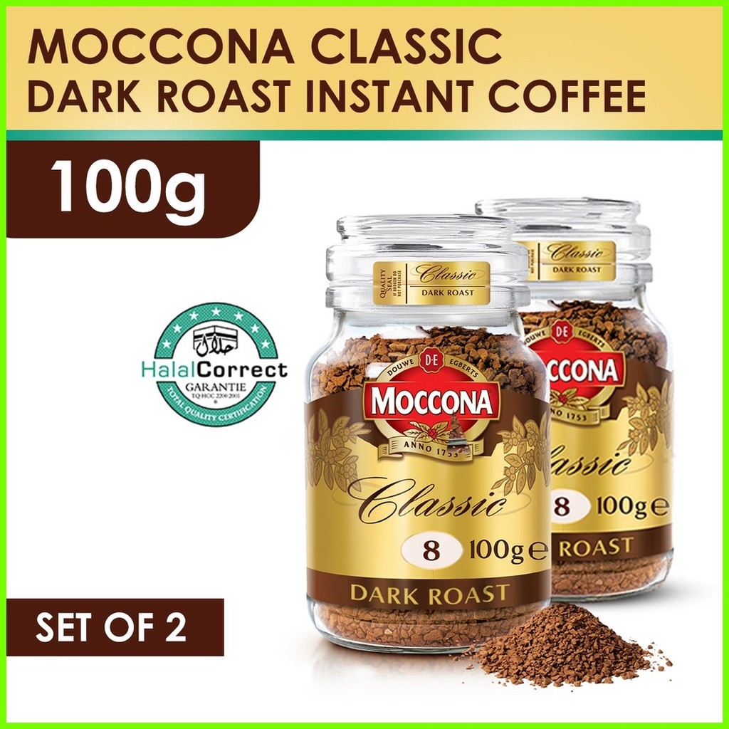 Moccona Classic Dark Roast Instant Coffee (2x100g) | Shopee Philippines