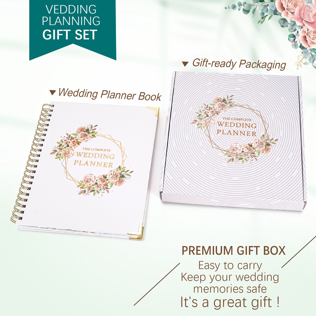 1PC 188 Page Wedding Planning Plan Book Wedding Coil Diary Notepad ...