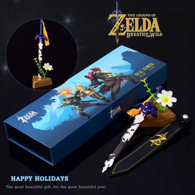 Legend of Zelda Kingdom Tears Weapon Box Decoration Set Master Sword ...