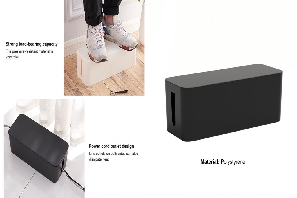 ONEM Power Strip Storage Box Multi-purpose Strong Bearing Capacity ...