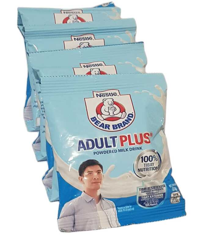 Nestle Bear Brand Adult Plus Powdered Milk Drink New Packaging 24