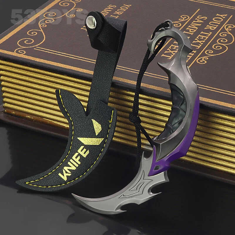 Valorant Weapon Reaver EP 5 15cm Metal Karambit Game Peripheral Samurai ...