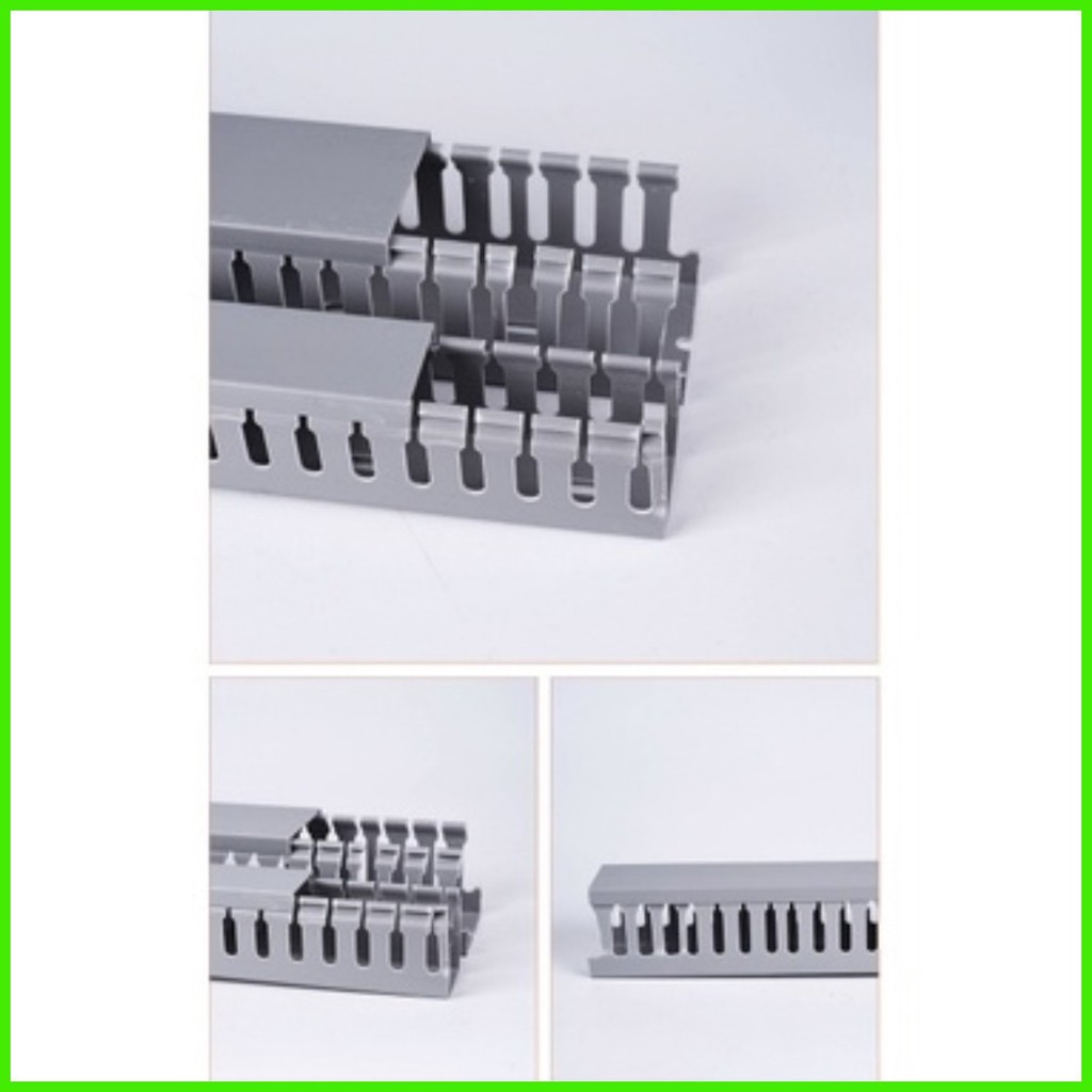 ⊙ ♨ PVC Cable Tray Duct Slotted PVC cable trunking Wire Duct Cable ...