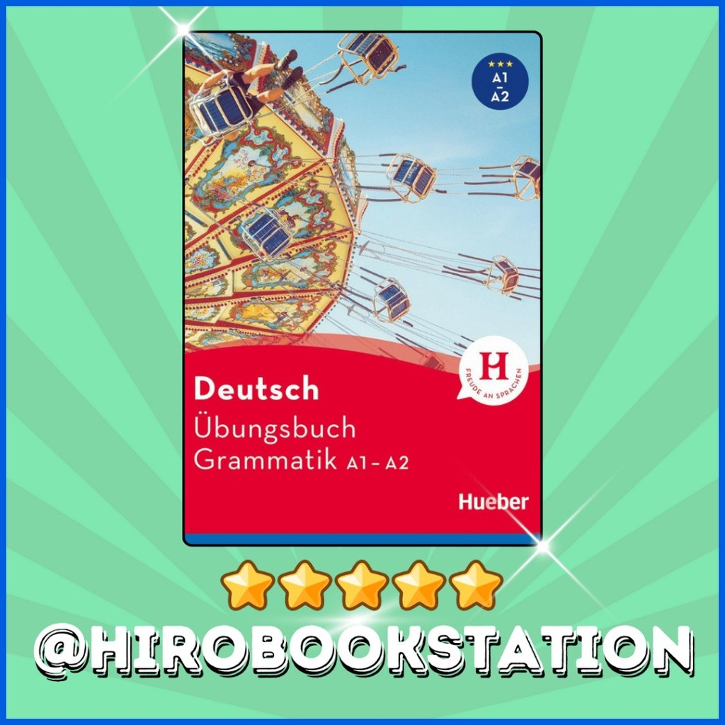 Deutsch Ubungsbuch Grammatik A1-A2 - German Language Textbook - A4 Size ...