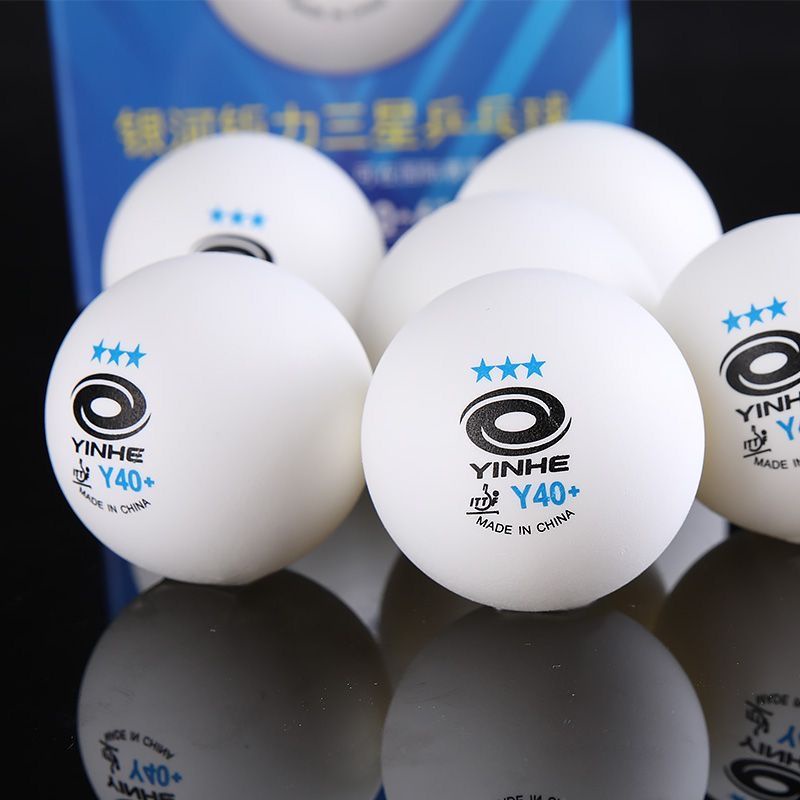Original YINHE 3 Star Y40+ H40+ Table Tennis Balls 6 Balls/Pack with ITTF Approved Ping Pong ...