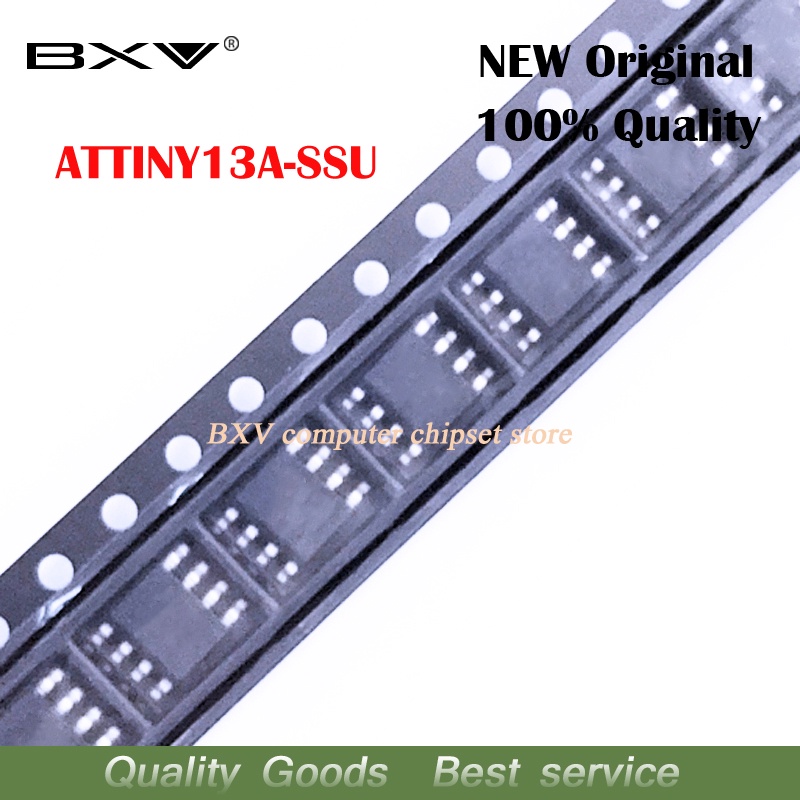 5pcs/lot ATTINY13 ATTINY13A TINY13A MCU AVR 1K FLASH 20MHZ IC ATTINY13A-SSU SOP-8 Chip | Shopee ...