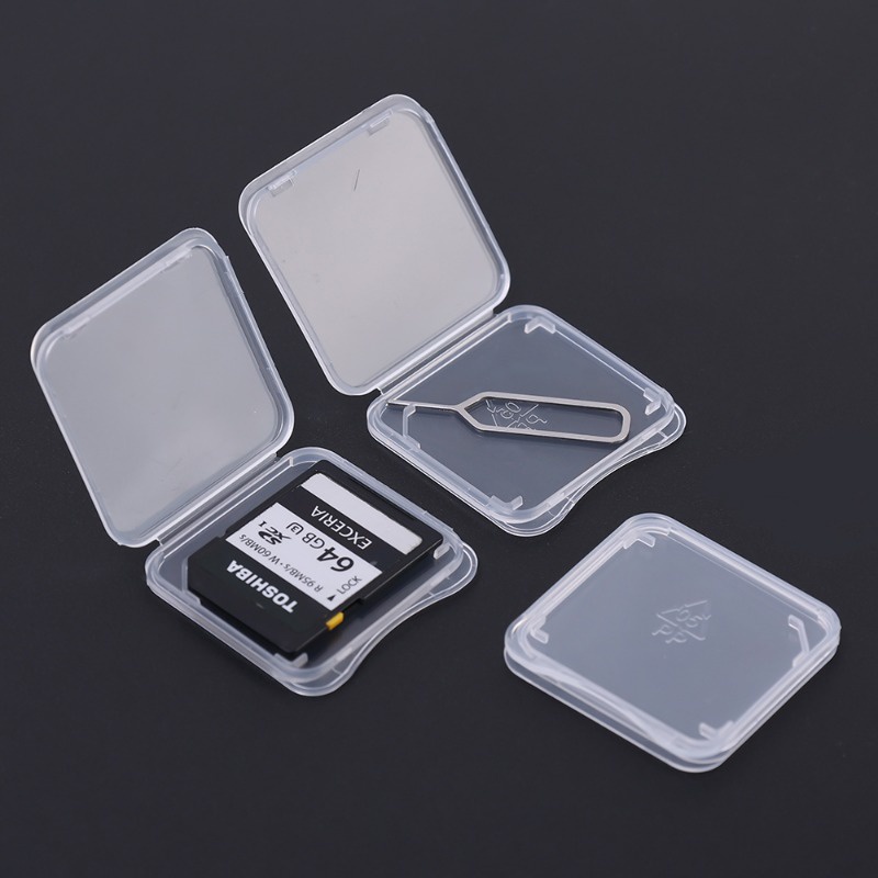 [Wholesale Price] 8 in 1 Micro SD Memory Card Storage Box / Clear ...