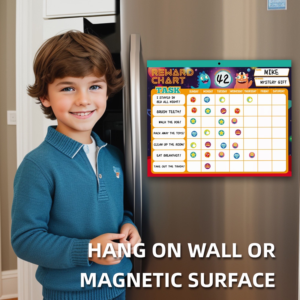 Magnetic Behavior Reward Chart for Kids Children Activity ...