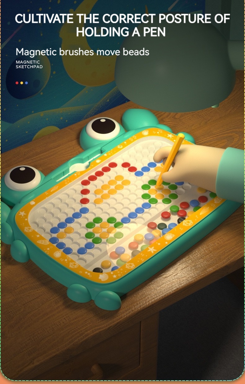 Magnetic Drawing Board Magpad Dots Educantional Toy for Kids Doodle ...