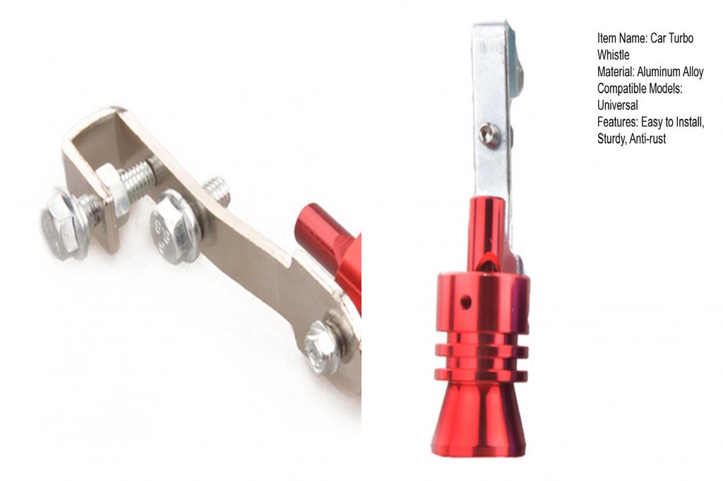 SX Universal Fit Car Turbo Whistle Car Turbo Whistle Universal Turbo ...