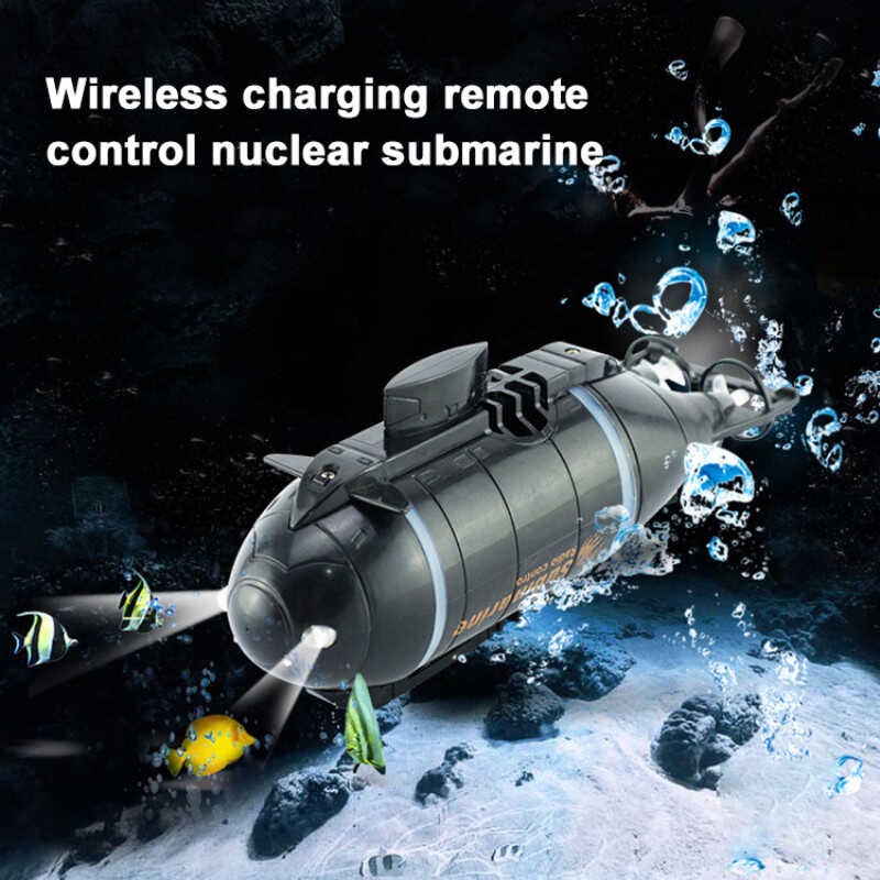 Submarine RC Underwater Diving Electric Speed Boat Mini Remote Control ...
