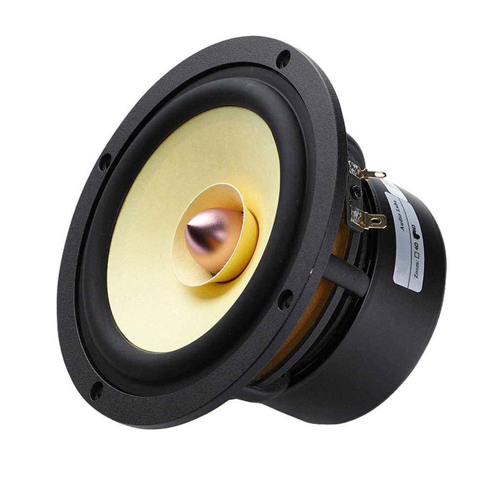 1PC 5.25 Inch Full Range Sound Speaker 4 8 Ohm 50W Aluminum Cone Bullet ...