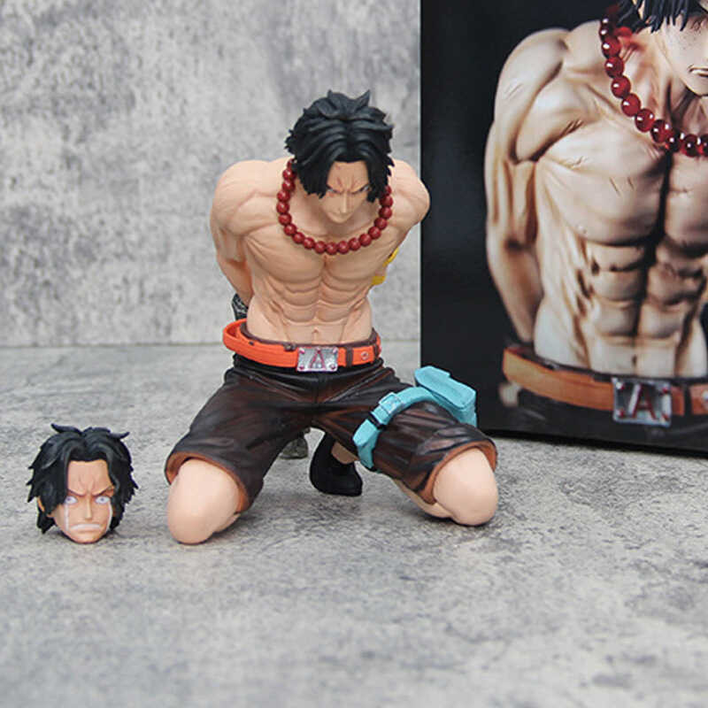 One Piece Handheld GK BT Top Series Execution Stage Kneeling Pose Ace ...
