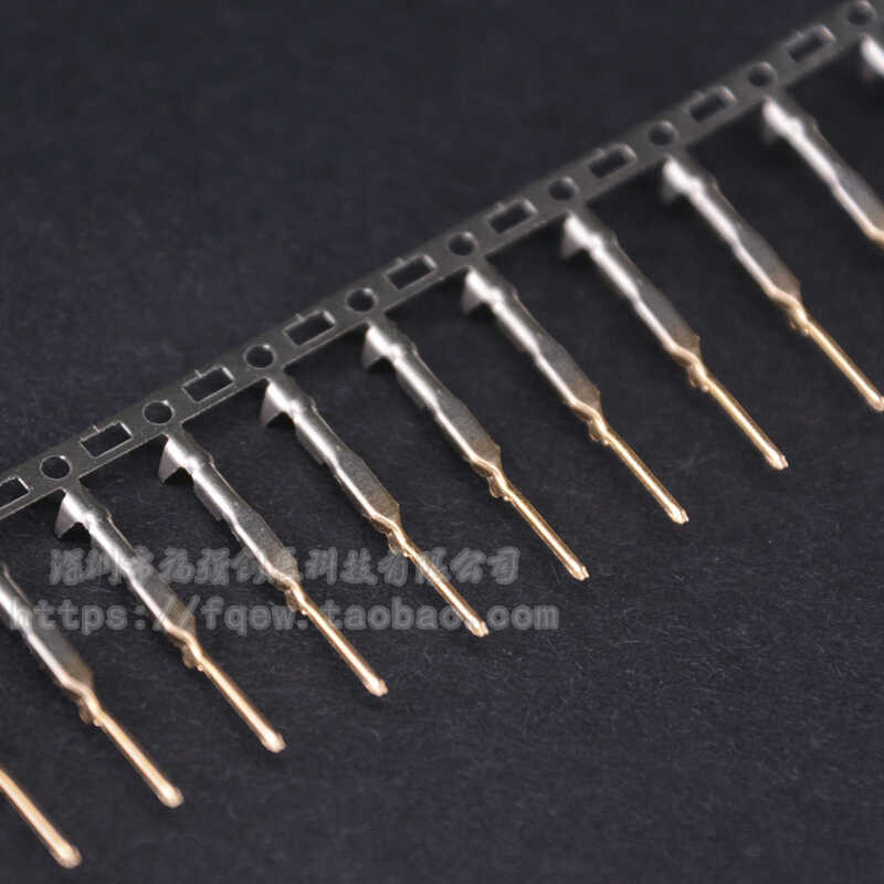 DuPont spring strip with a spacing of 2.54MM, DuPont cold press head ...