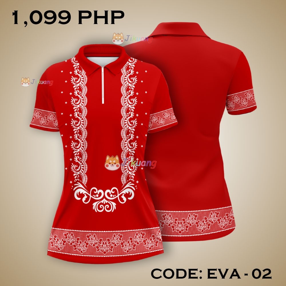 [Ready Stock] MODERN ETHNIC DESIGN FULL SUBLIMATION POLO T shirt PART ...