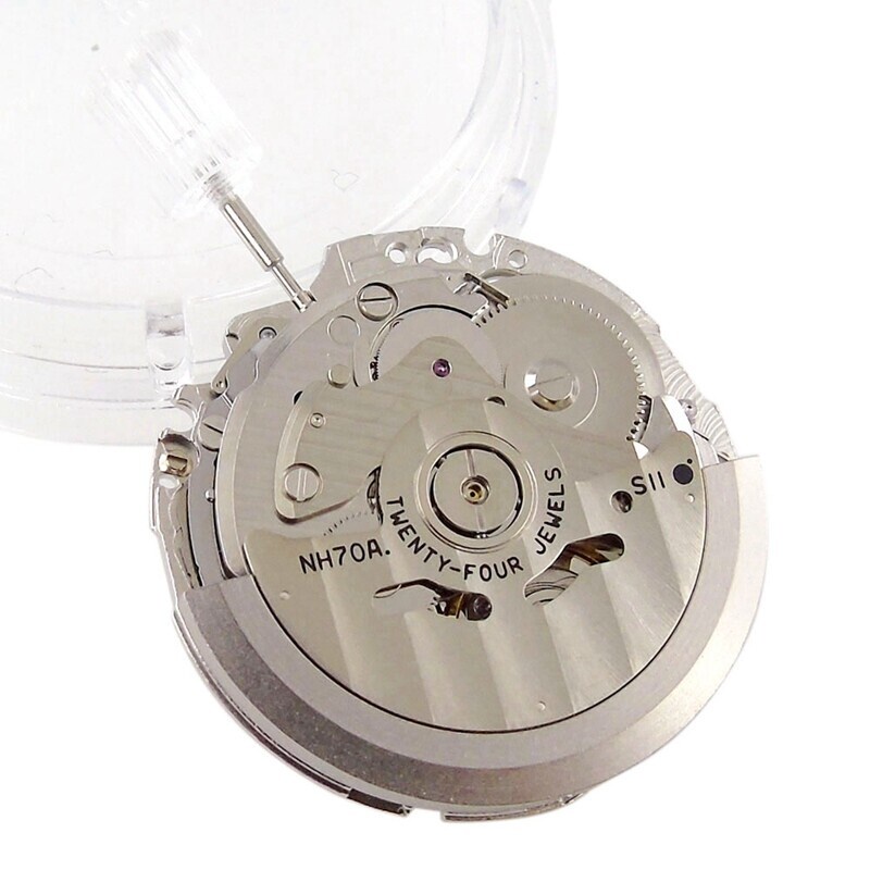 NH70/NH70A Hollow Automatic Watch Movement 21600 BPH 24 Jewels High ...
