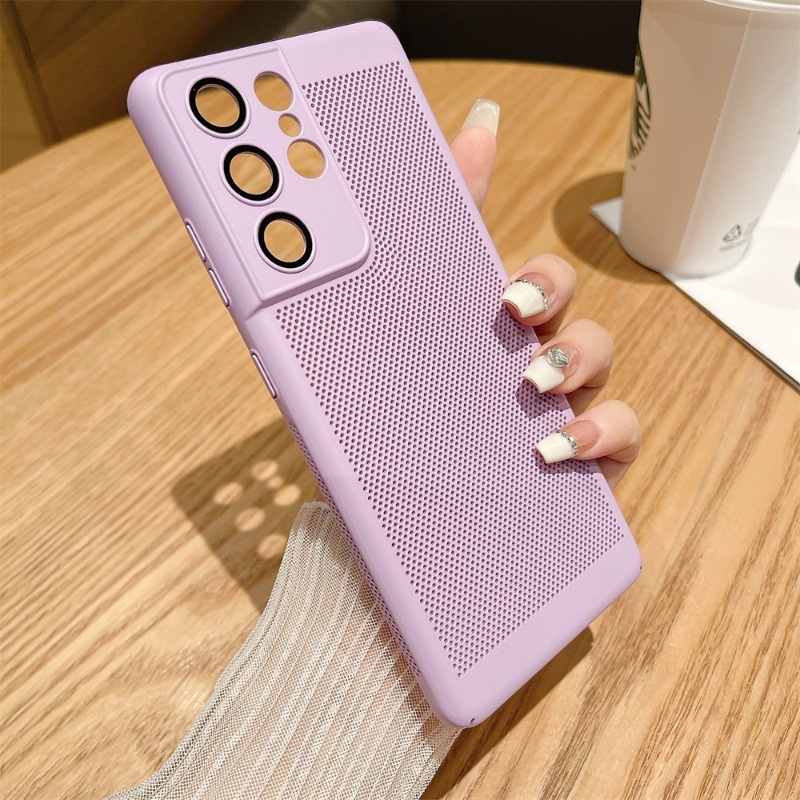 Heat Dissipation Cooling Mesh Phone Case For Samsung Galaxy A33 A53 A73 ...