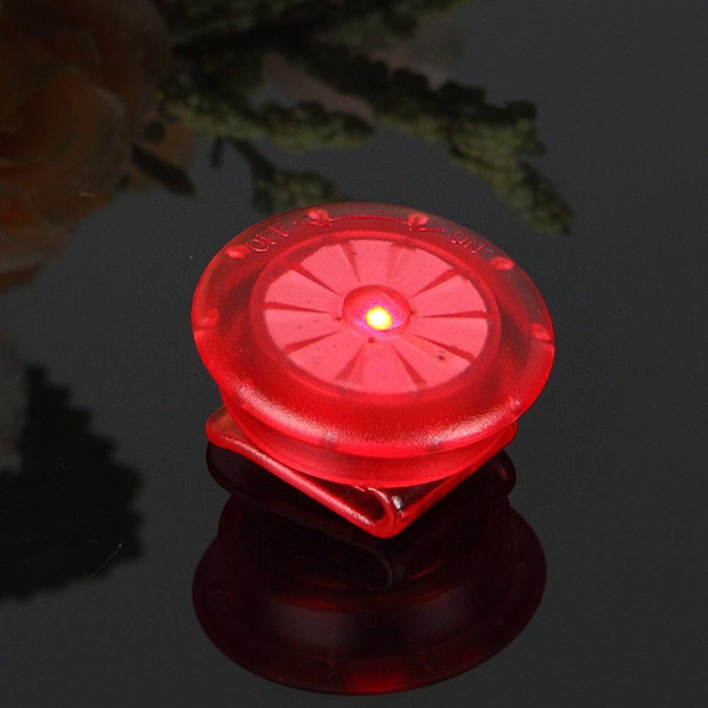 Mini Round Shoes Clip LED Light Night Running Cycling Sport Bright ...