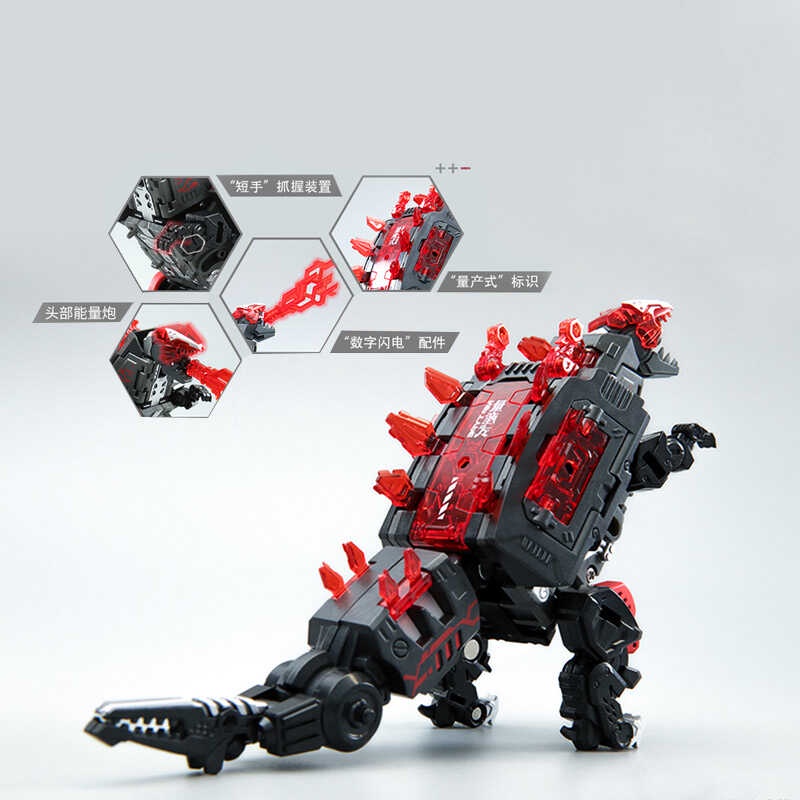 LY 52Toys Beastbox Bb-29 Bloodstone Dinosaur Mecha Deformation Toys ...