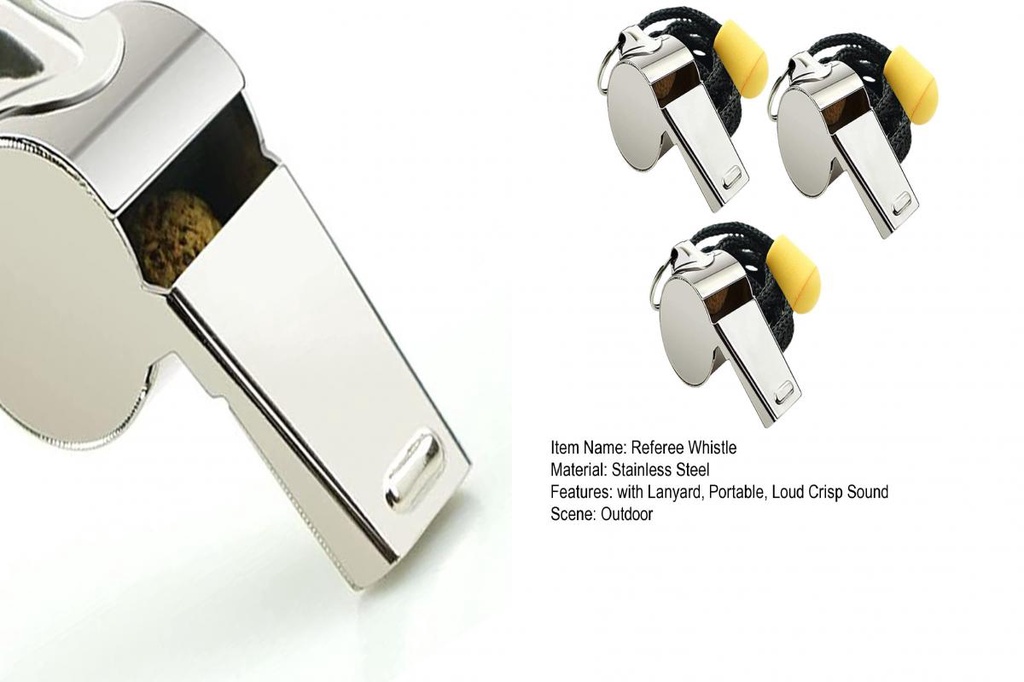 3Pcs Metal whistle small and portable enough whistle to meet your ...