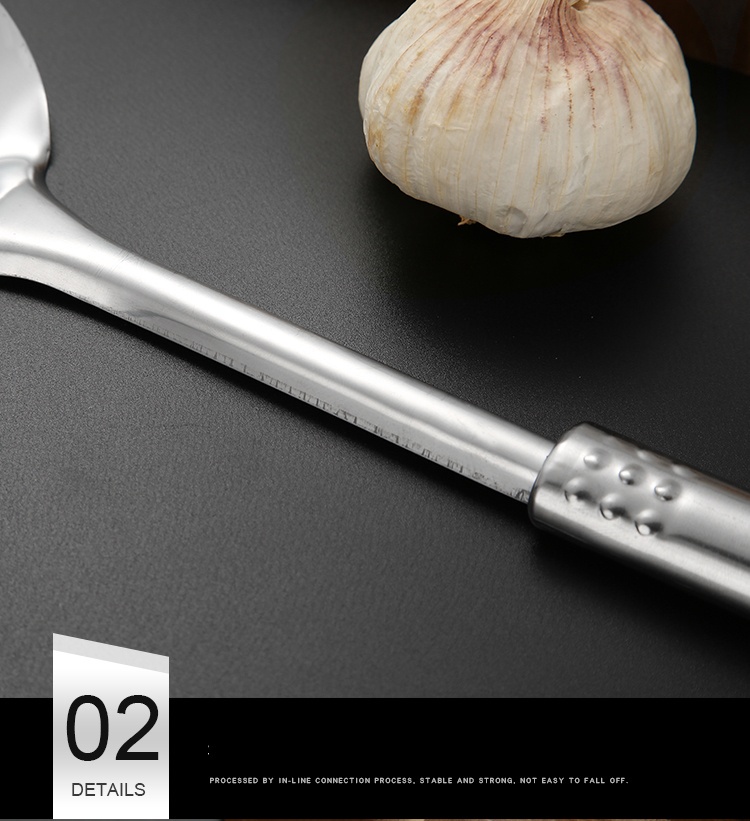 Stainless steel sandok cooking utensils wok spatula/wok spoon/colander ...