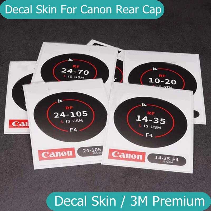 Para sa Canon Rear Lens Cap Sticker Vinyl Wrap Film Decal Skin RF 24-70 ...