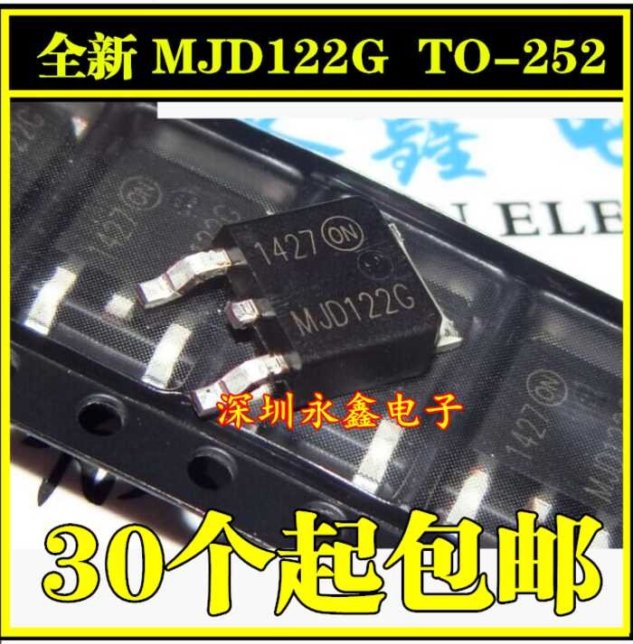 New MJD122G NPN Darlington TO-252 8A/100V Power Transistor MJD122 122 G ...