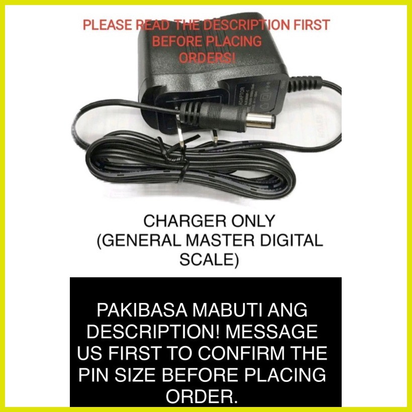 ♨ ORIGINAL GENERAL MASTER CHARGER / 6V ADAPTOR / FOR GENERAL MASTER ...