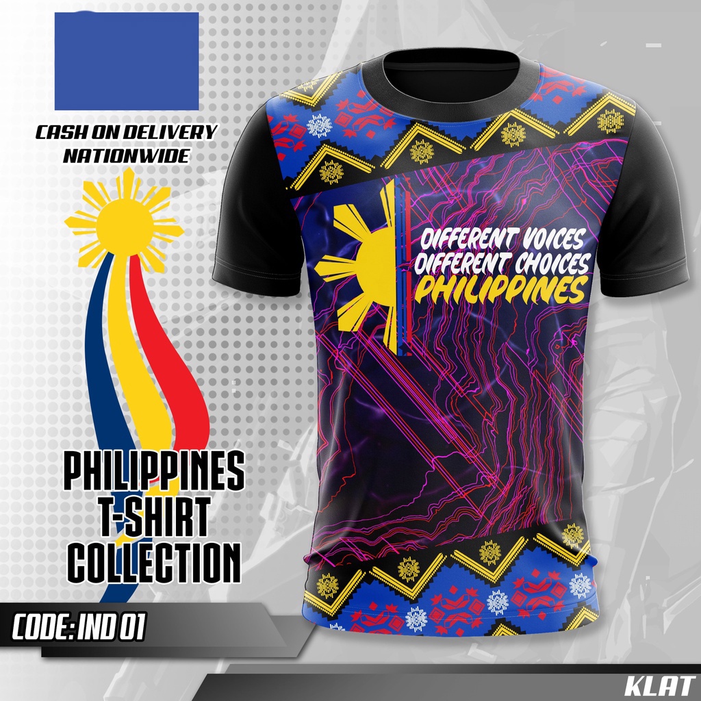 Philippine Tshirt Trabal Flag Full Sublimated for Men Women I Love ...