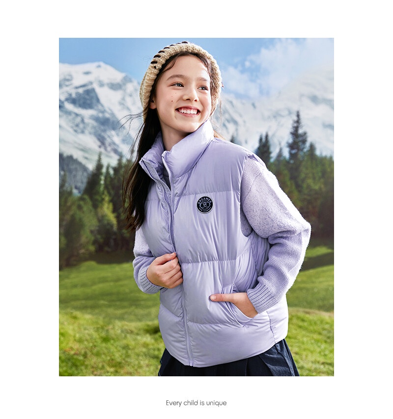 Barbara Children's Down Vest Girls Autumn Winter Children's Clothing ...